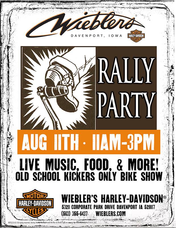 Rally Party at Wieblers Harley-Davidson! | Quad Cities