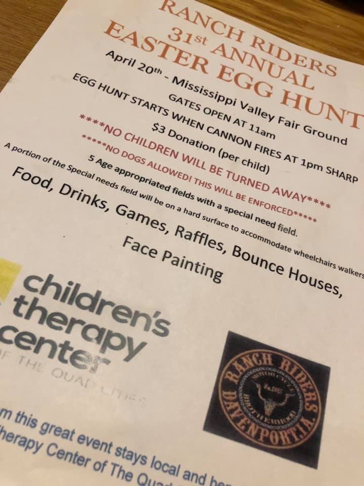 Ranch Riders 31st Annual Easter Egg Hunt is Back With a BOOM! | Quad ...