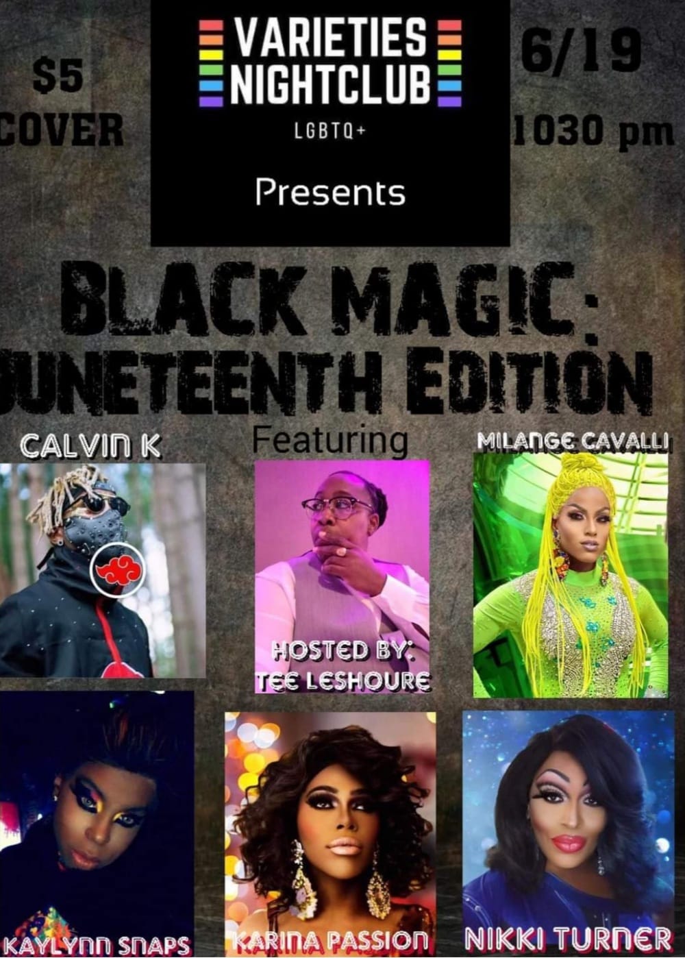 Black Magic Drag Show Hits The Stage On Juneteenth At Davenport's ...