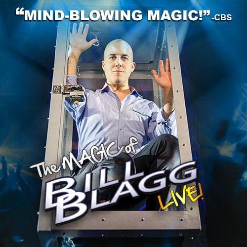 The Magic Of Bill Blagg Exploding Into Davenport's Adler Theatre | Quad ...