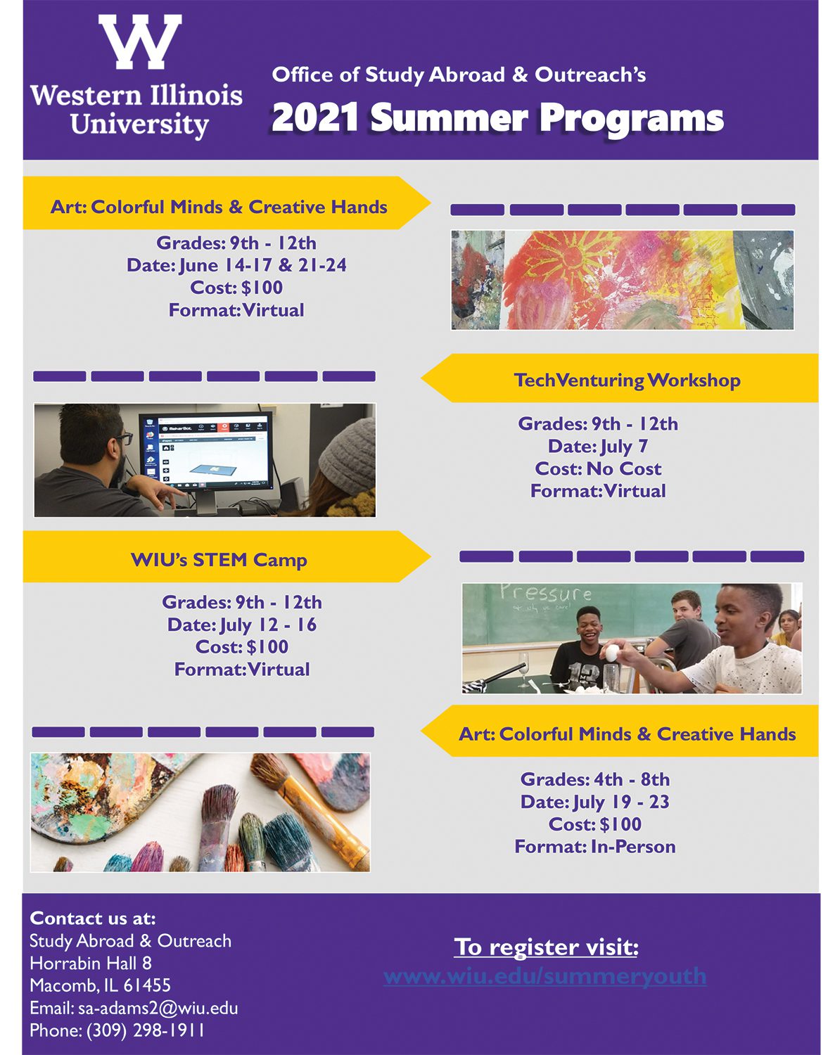 Enrollment Spots Still Available for Western Illinois University Summer ...