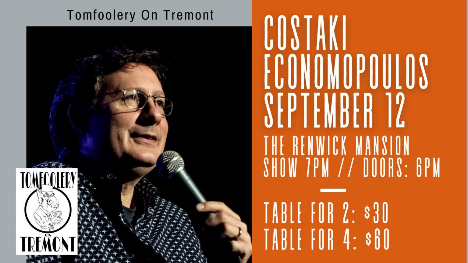 Looking For Some Laughs? Comedian Costaki Economopoulos Playing ...