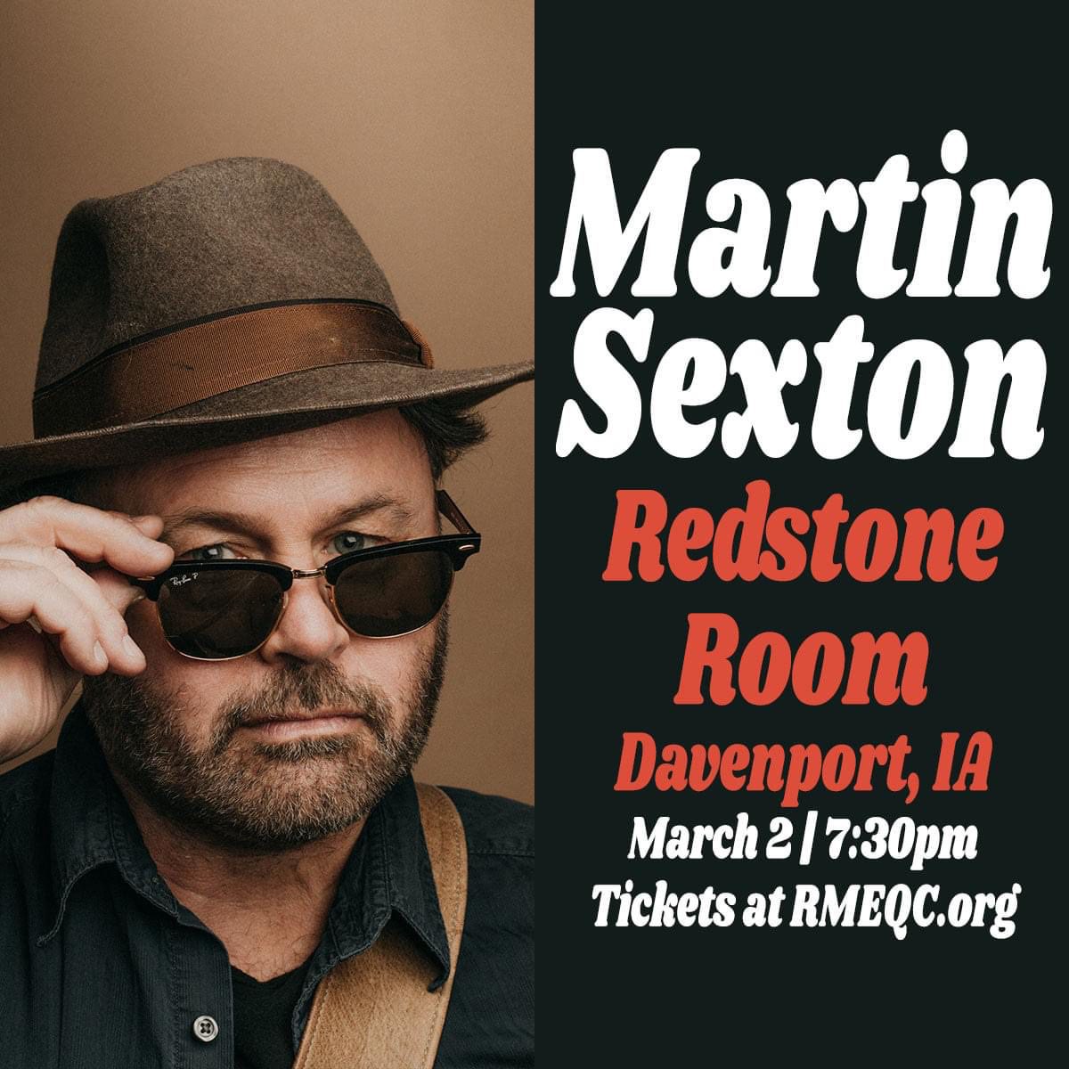 Martin Sexton Hits the Redstone Room TONIGHT | Quad Cities