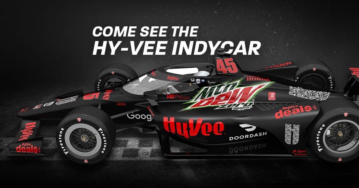 Make a Pit Stop at Hy-Vee Sunday | Quad Cities