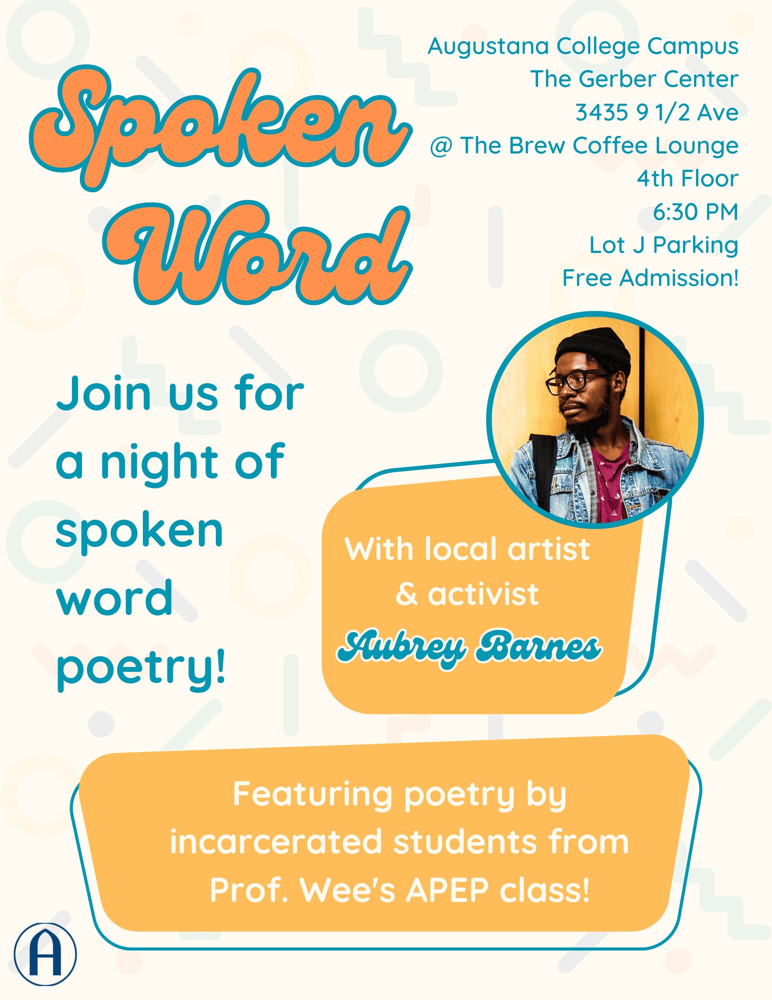 Spoken Word Event With Aubrey Barnes Taking Place Tonight At Rock ...