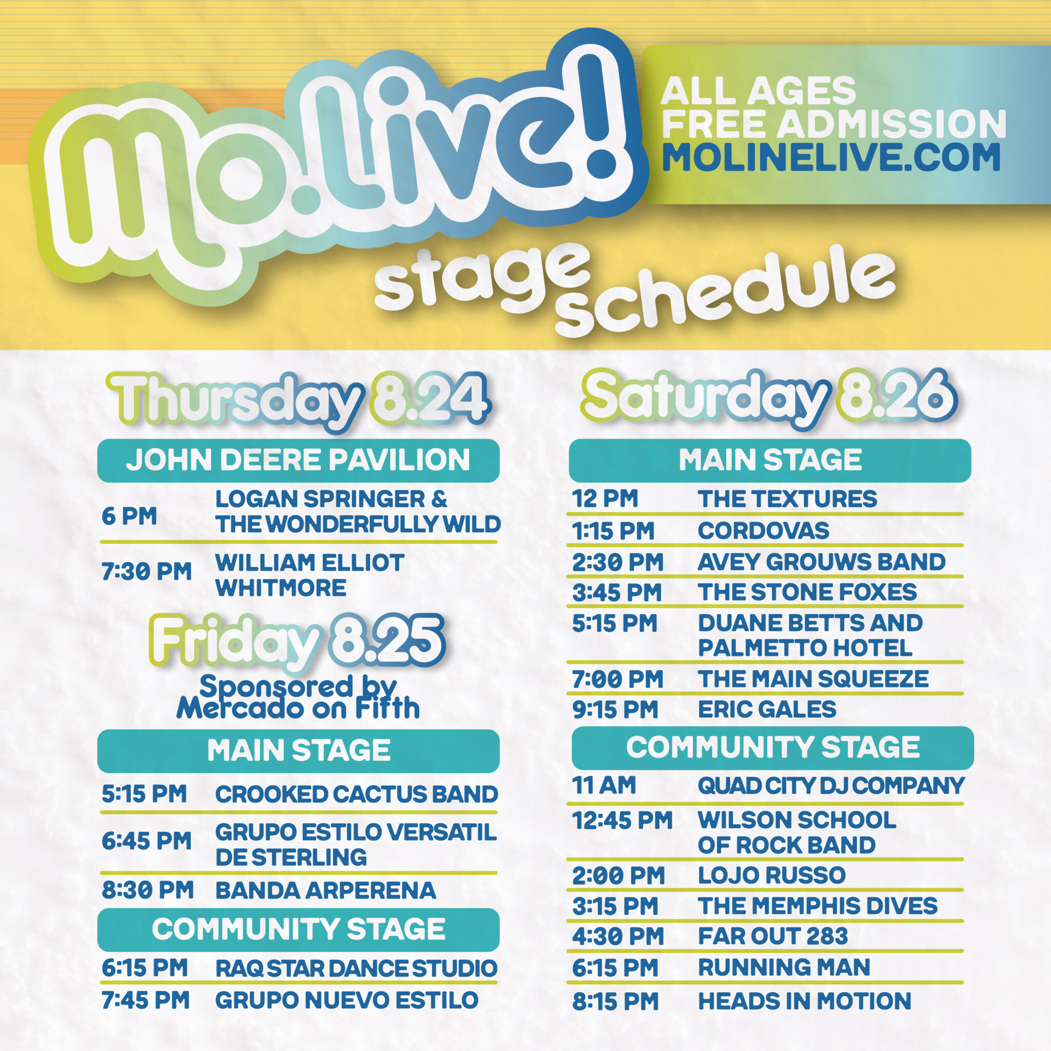 Get Your Mo-Jo Rising With Mo.Live In Moline This Weekend! | Quad ...