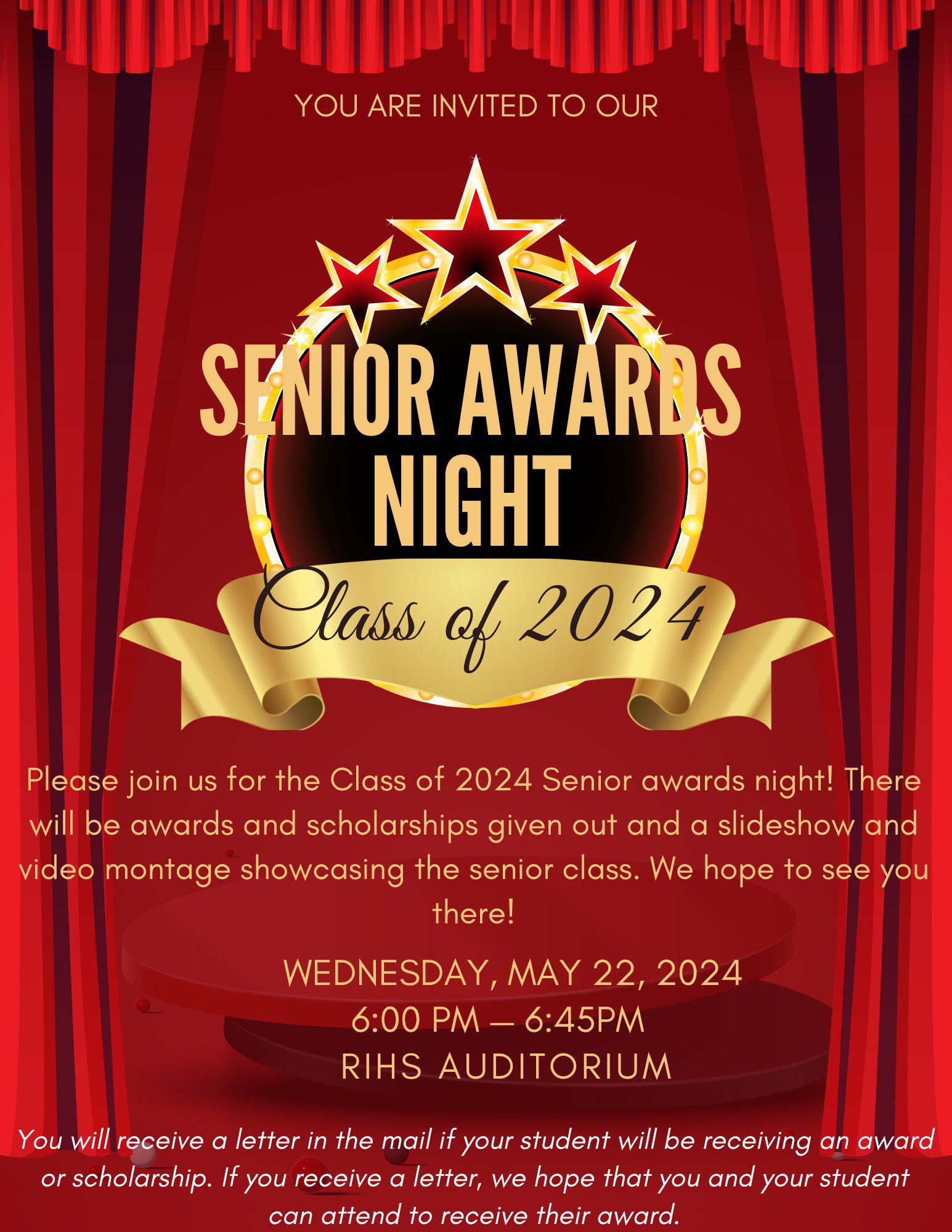 Rock Island High School Holding Senior Awards Night | Quad ...