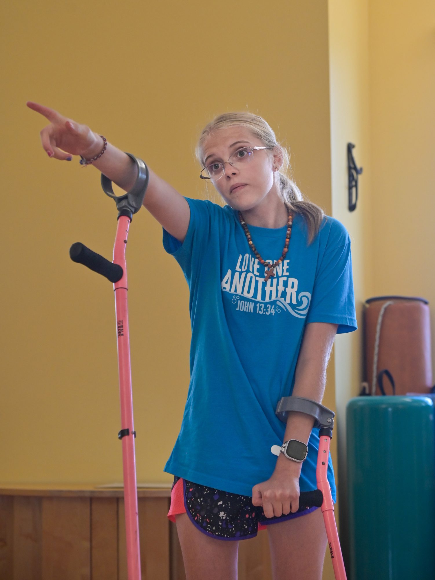 Genesis Home Runs for Life Honoree Katie Moore Running Bases At Quad ...