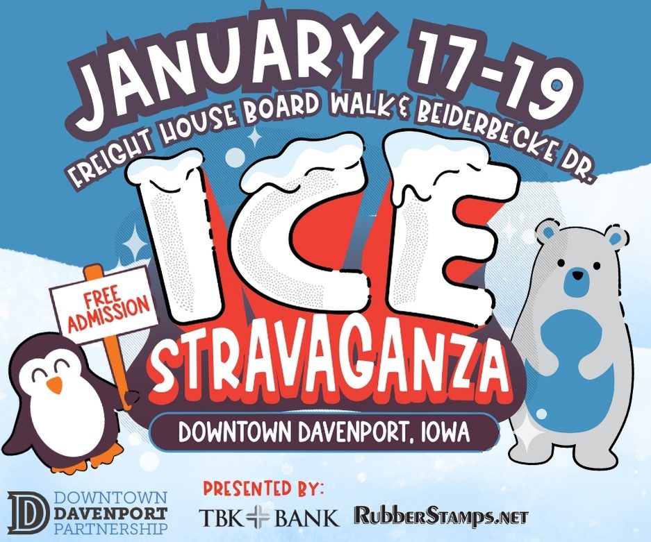 IceStravaganza 2025 Skating Into Iowa's Freight House In Downtown Davenport | Quad ...