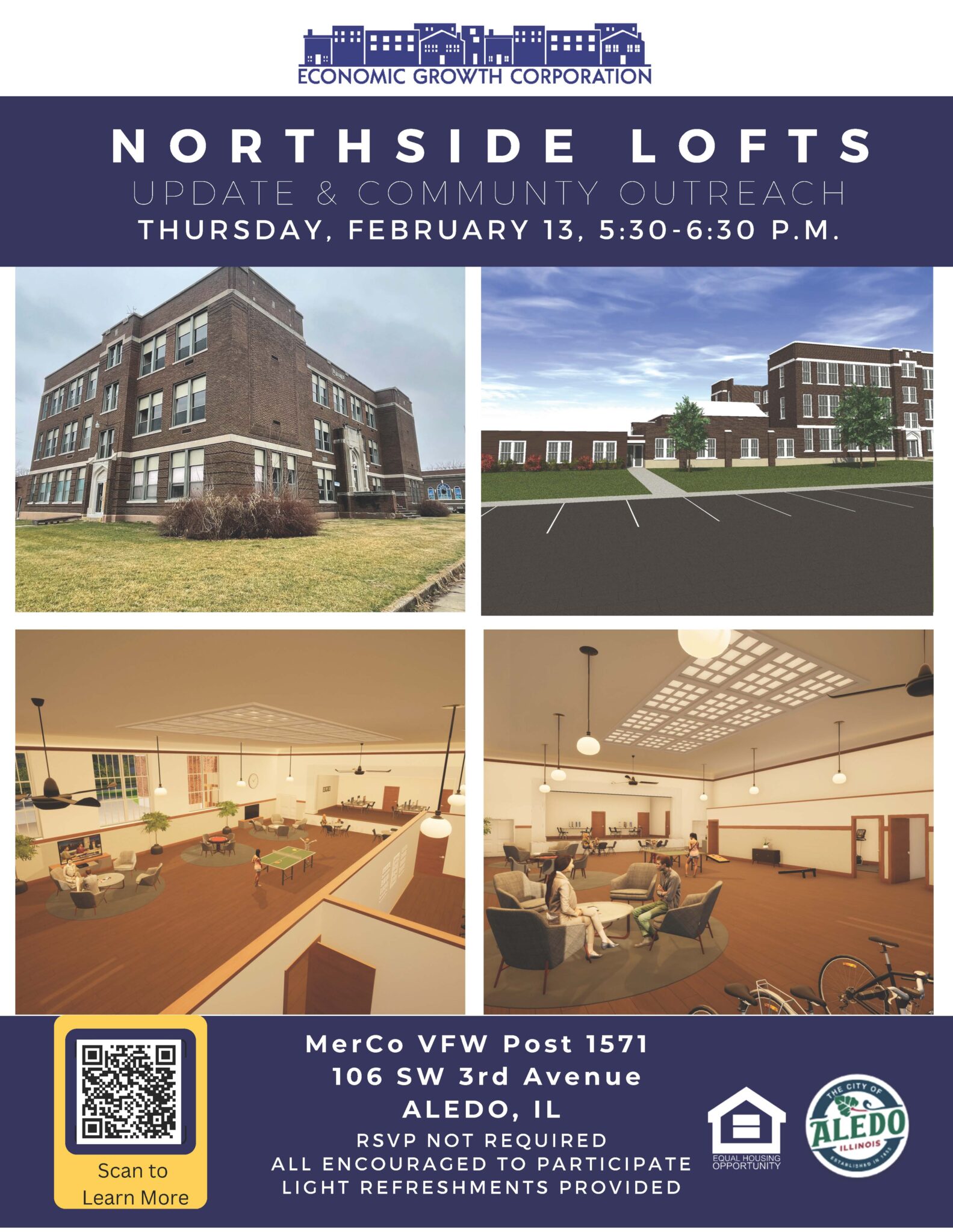 Quad-Cities Residents Invited to Learn About Northside Lofts Development Today | Quad ...
