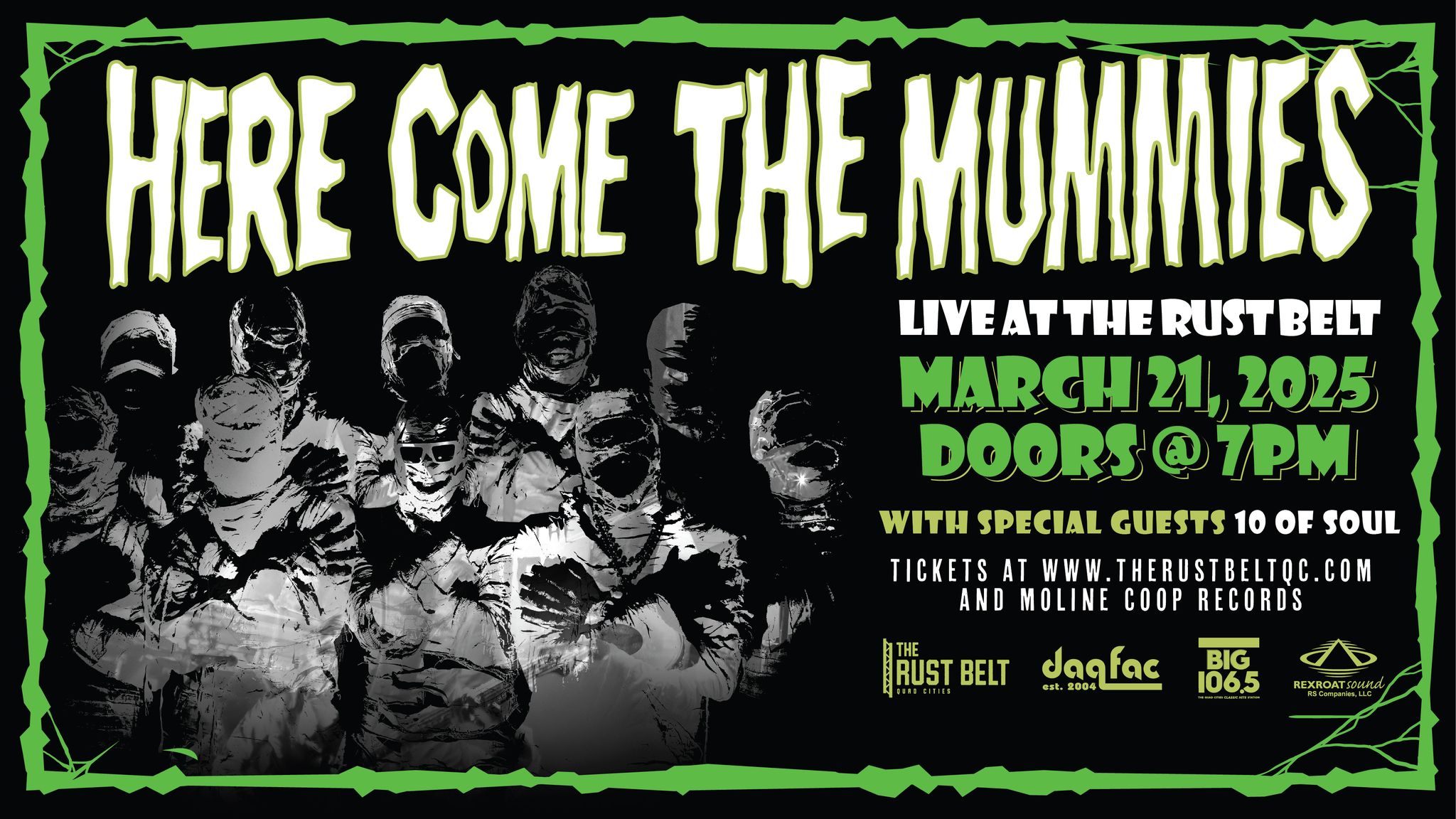 Here Come The Mummies Come To East Moline's Rust Belt Tomorrow | Quad ...